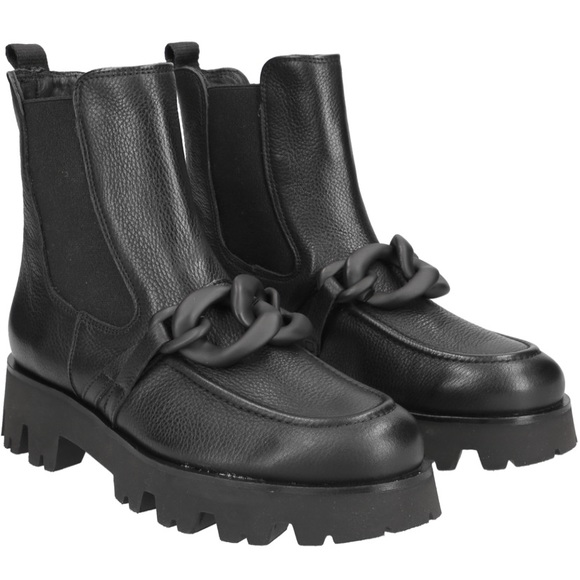 Chelsea Boots Mit Kette